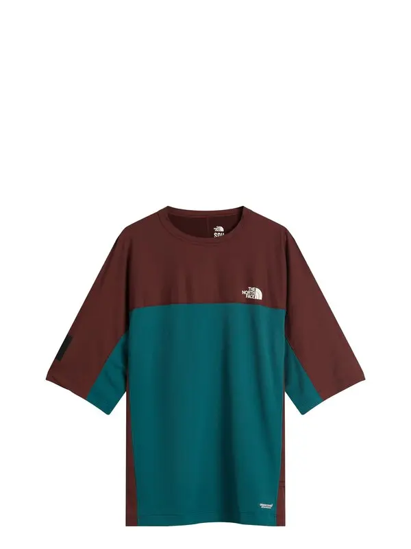 The North Face X Undercover Soukuu Trail Perforated T-shirt - Bitter Chocolate/deep Blue