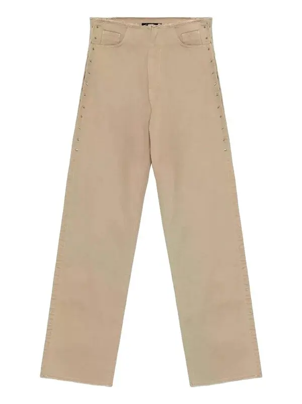 JADE CROPPER Jade Trousers - Neutrals