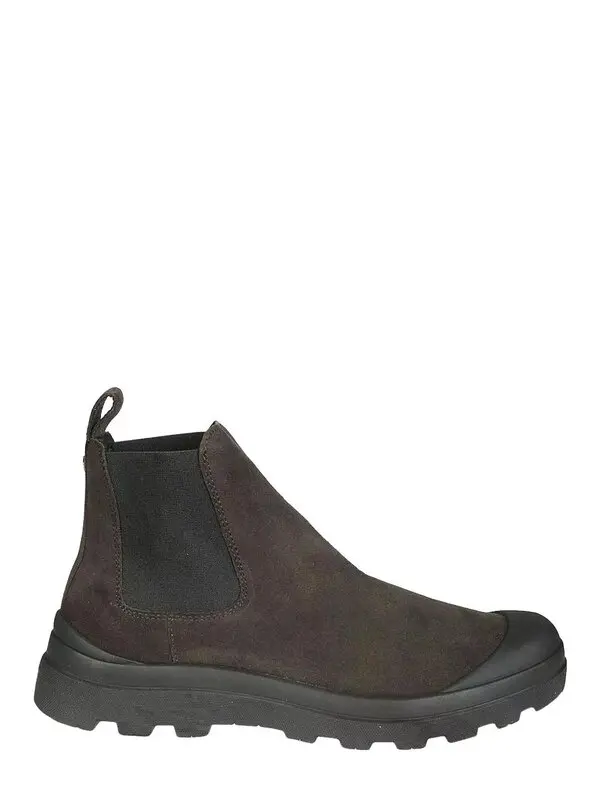 PANCHIC Leather Chelsea Boots - Brown