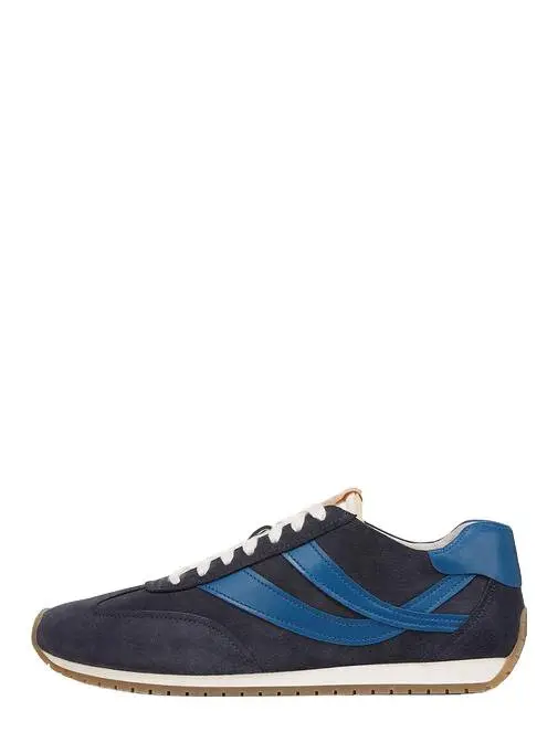 Vince Oasis Suede & Leather Runner Sneakers - Blue
