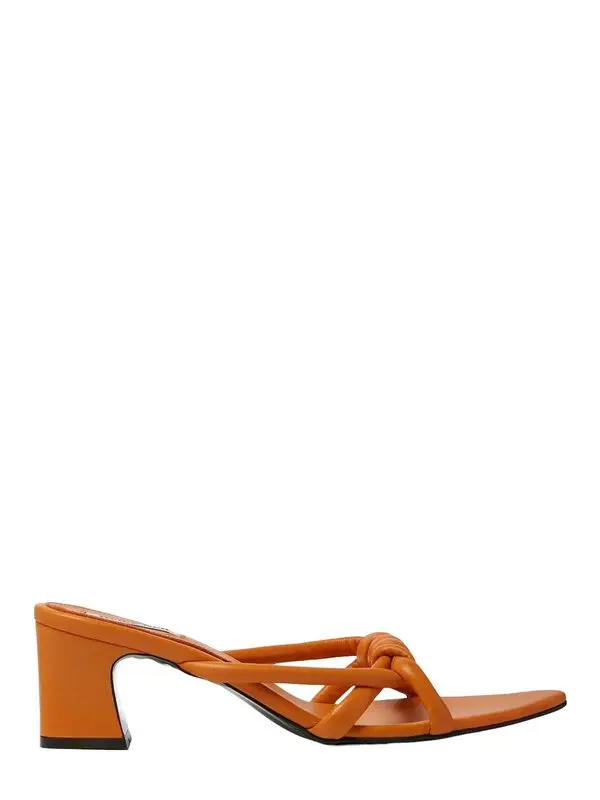 REIKE NEN Leather Sandals - Orange