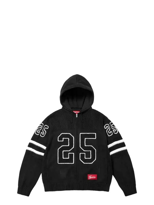 Supreme Sport Zip-up Hoodie - Black