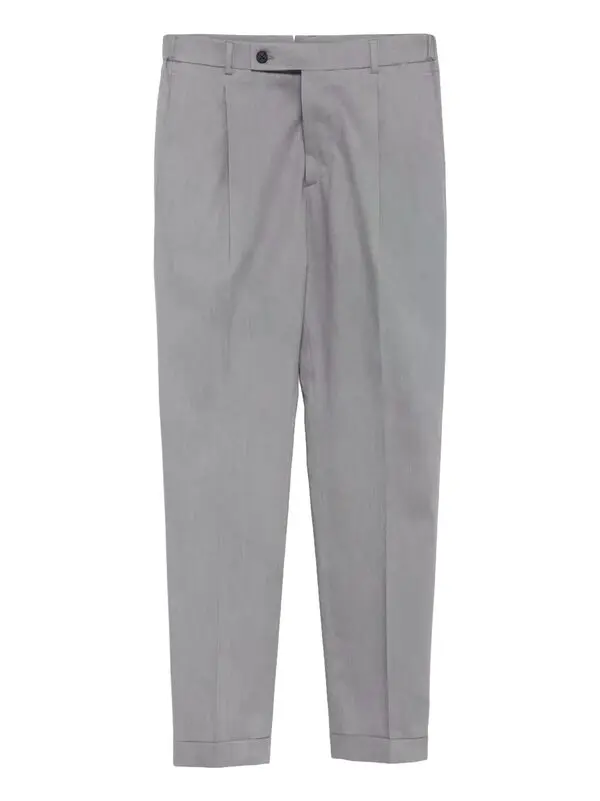 BERWICH Gabardine Trousers - Grey