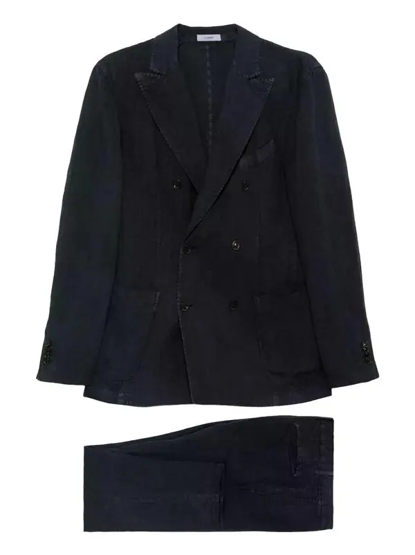 Boglioli Linen Suit - Blue