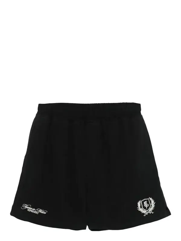 REPRESENT Crest Shorts - Black