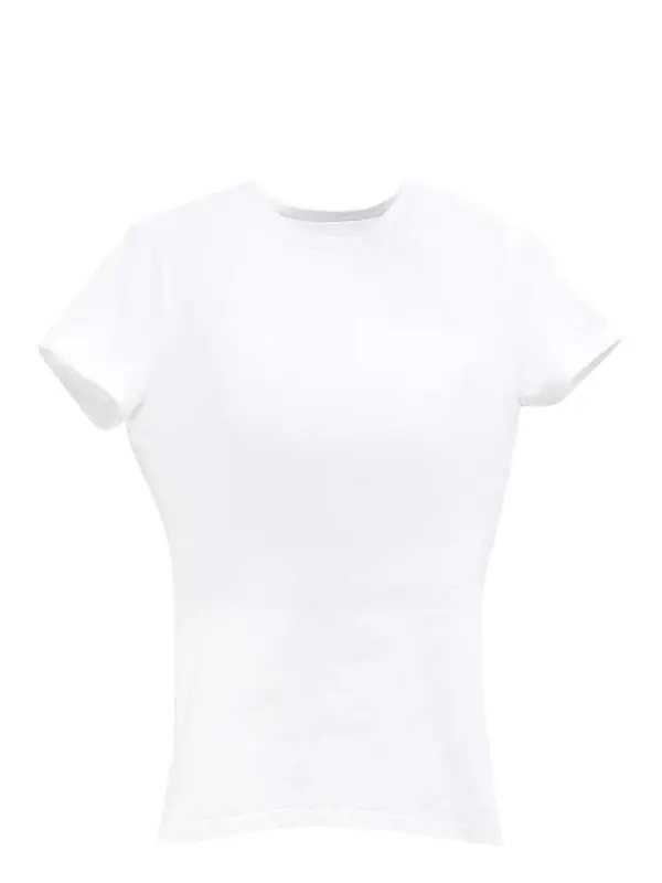 DURAN LANTINK Stretch-cotton T-shirt - White