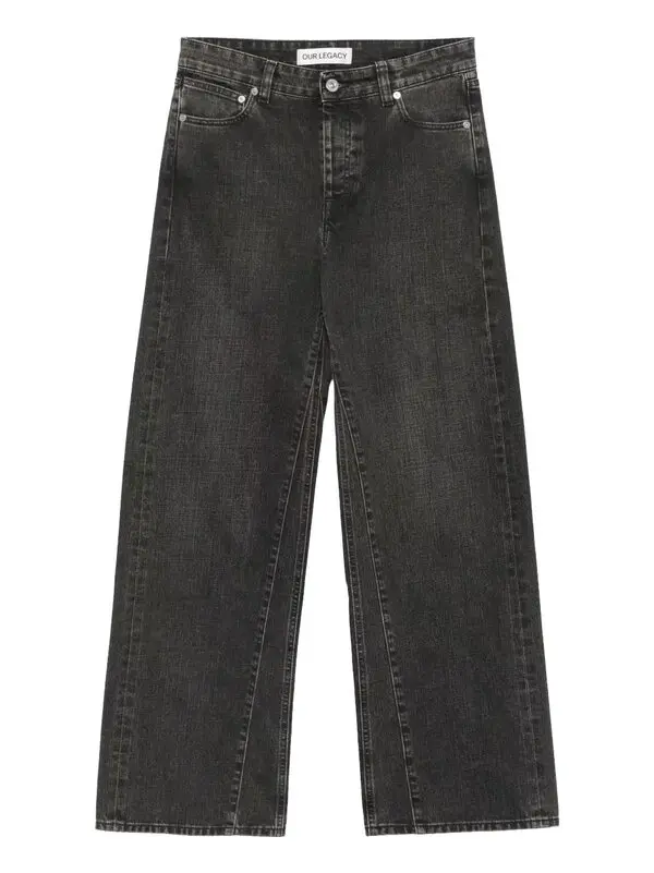 Our Legacy Treble Cut Jeans - Black