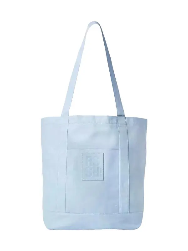 Raf Simons Cotton Tote Bag - Blue
