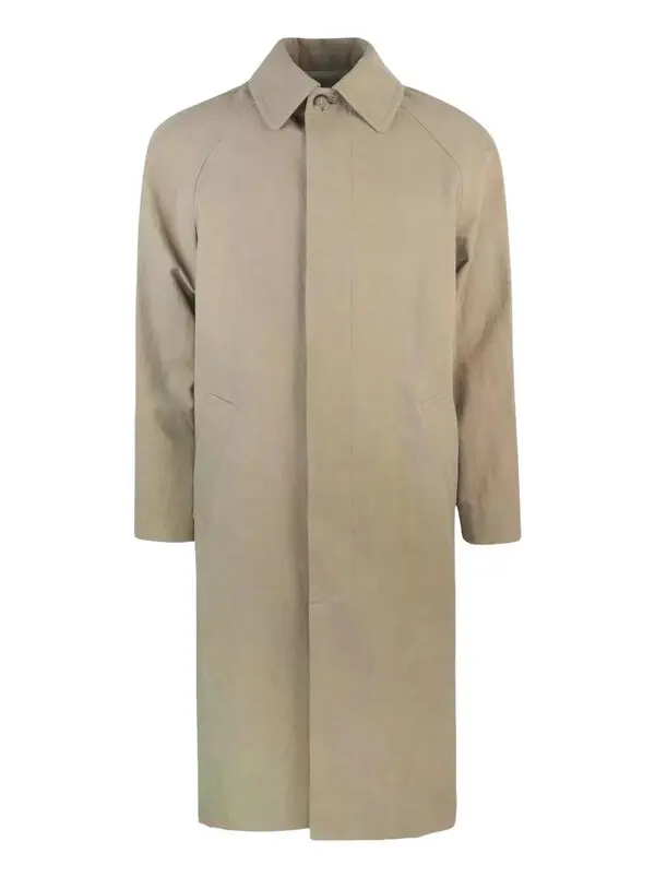 A.p.c. Concealed-fastening Trench Coat - Neutrals
