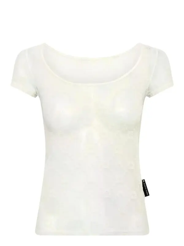 MARINE SERRE Mesh Top - White