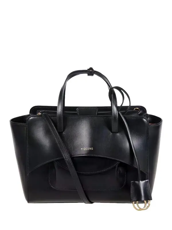 HIDESINS Flap M Tote Bag - Black