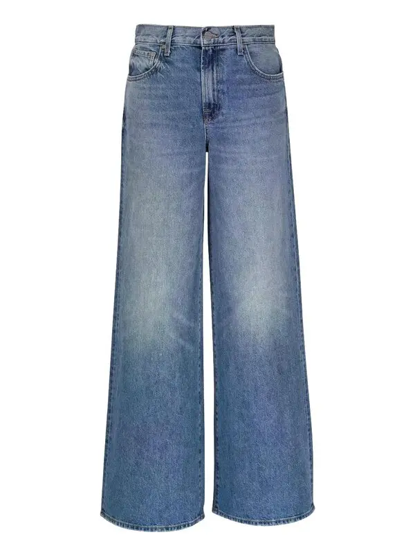 TWP Washed Wide-leg Jeans - Blue