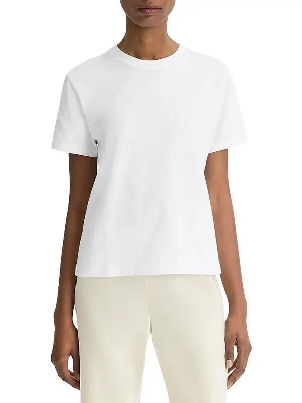 Vince Crewneck Tee - Optic White