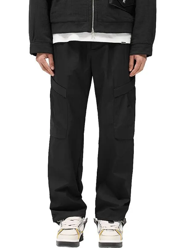 REPRESENT Tech Cargo Pants - Jet Black