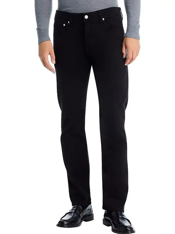 Bloomingdale'S Five-pocket Stretch Denim Pants - Black