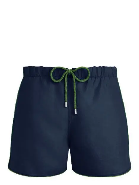 Vilebrequin Linen Swim Trunks - Blue
