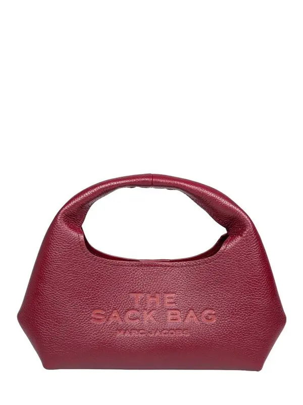Marc Jacobs Mini Leather Hobo Bag - Cherry