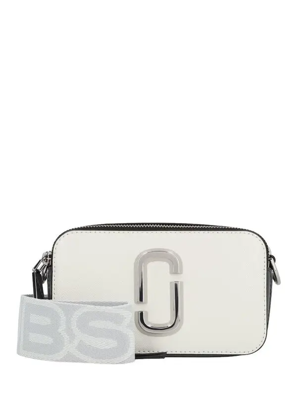Marc Jacobs The Snapshot Leather Camera Bag - White