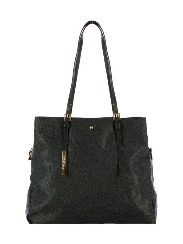 Borbonese Large Shopping Tote - Black