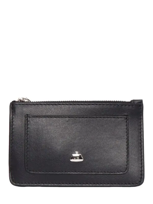 Max Mara Handheld Card Holder - Black