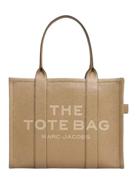 Marc Jacobs Grained Leather Tote Bag - Brown