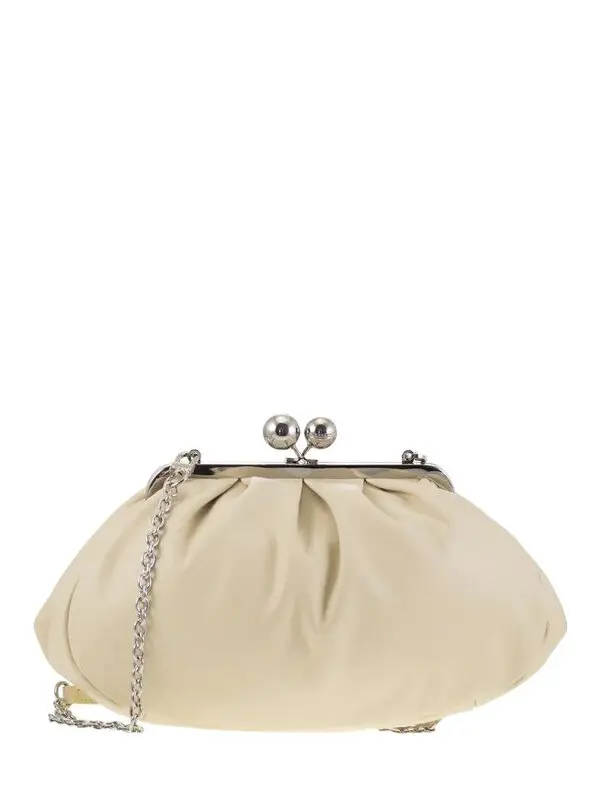 Max Mara Cubico Medium Pasticcino Bag - Beige
