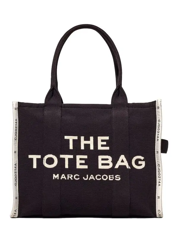 Marc Jacobs Jacquard Large Tote Bag - Black