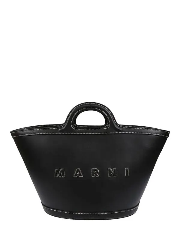 Marni Tropicalia Small Handbag - Black