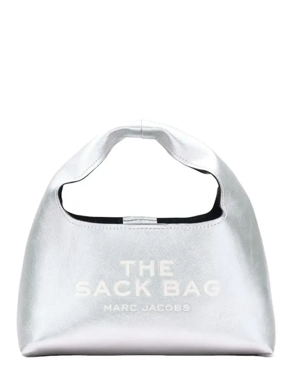 Marc Jacobs Tone Leather Bag - Silver