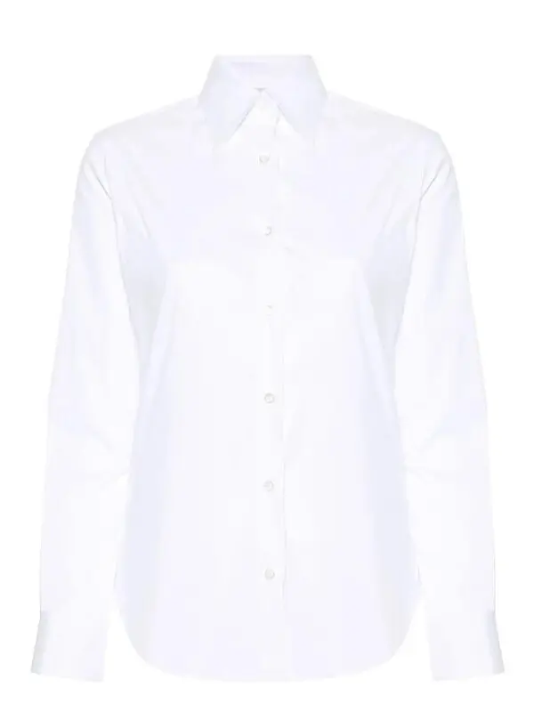 MAZZARELLI Poplin Shirt - White