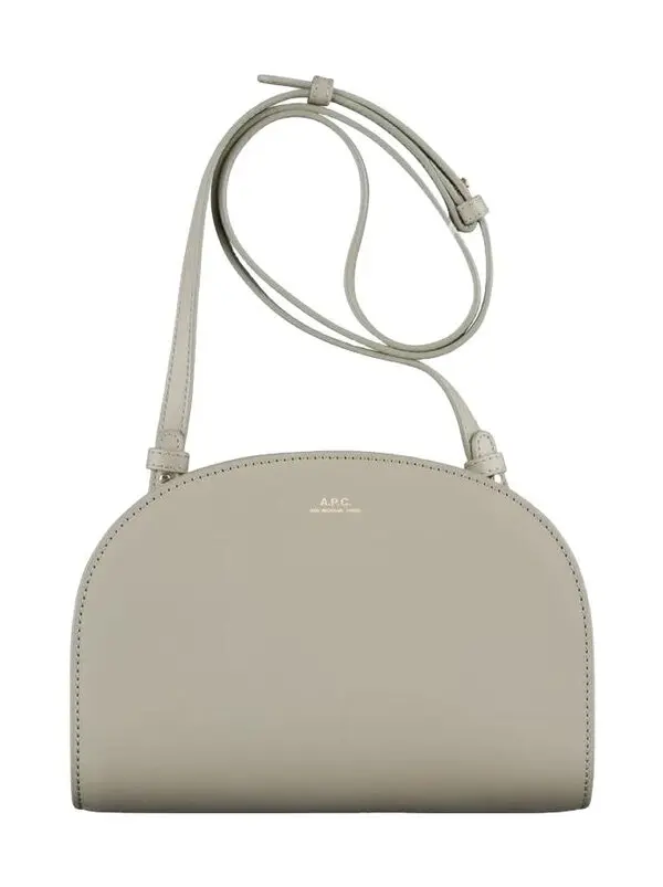 A.p.c. Borsa Clutch Mezzaluna - Brown