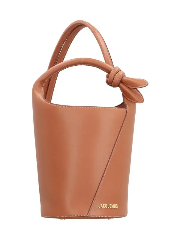 Jacquemus Tourni Mini Bucket Bag - Brown