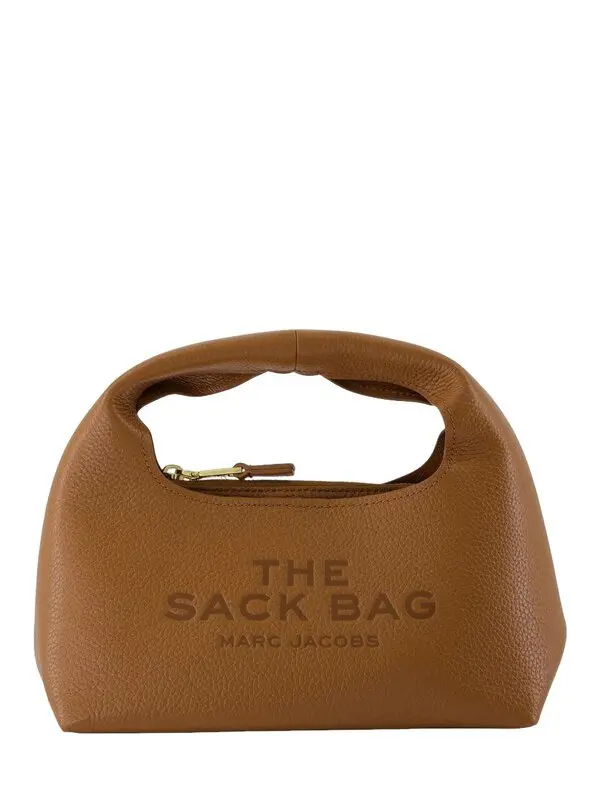 Marc Jacobs Mini Sack Top Handle Bag - Brown