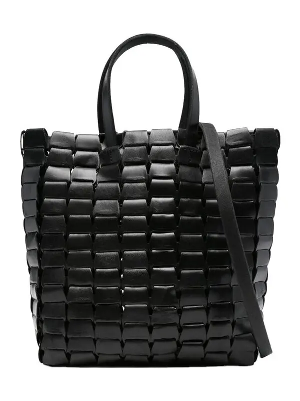 Dragon Diffusion Leather Tote Bag - Black