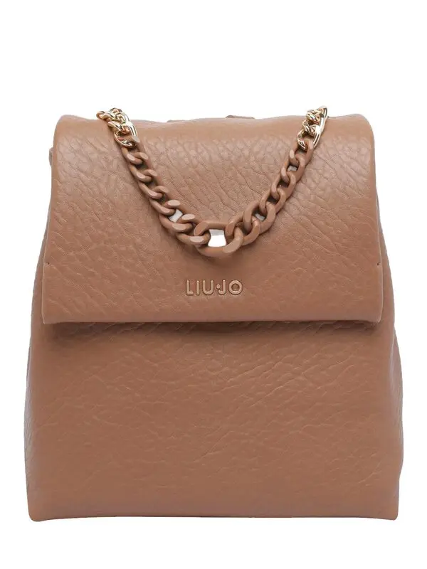 Liu Jo Logo Backpack - Brown