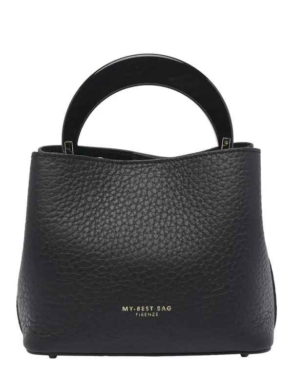 MY BEST BAG FIRENZE Logo Handbag - Black