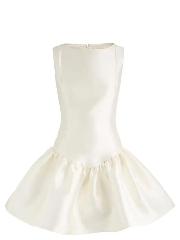 DE LA VALI Sentido Mini Dress - Ivory