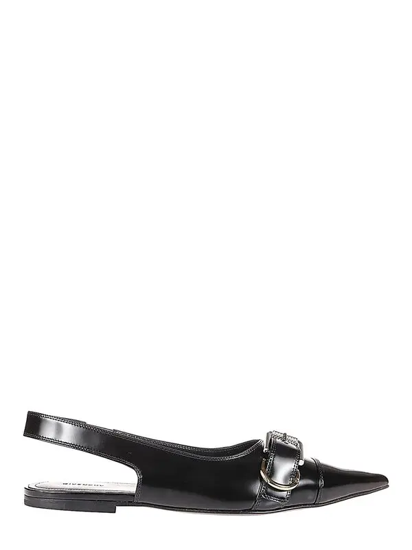 Givenchy Voyou Slingback Ballerina Flat - Black