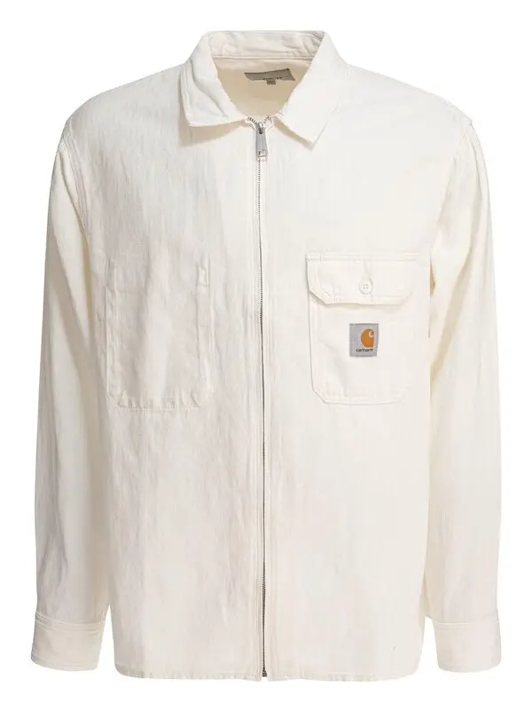 Carhartt Work In Progress Rainer Shirt Jacket - White