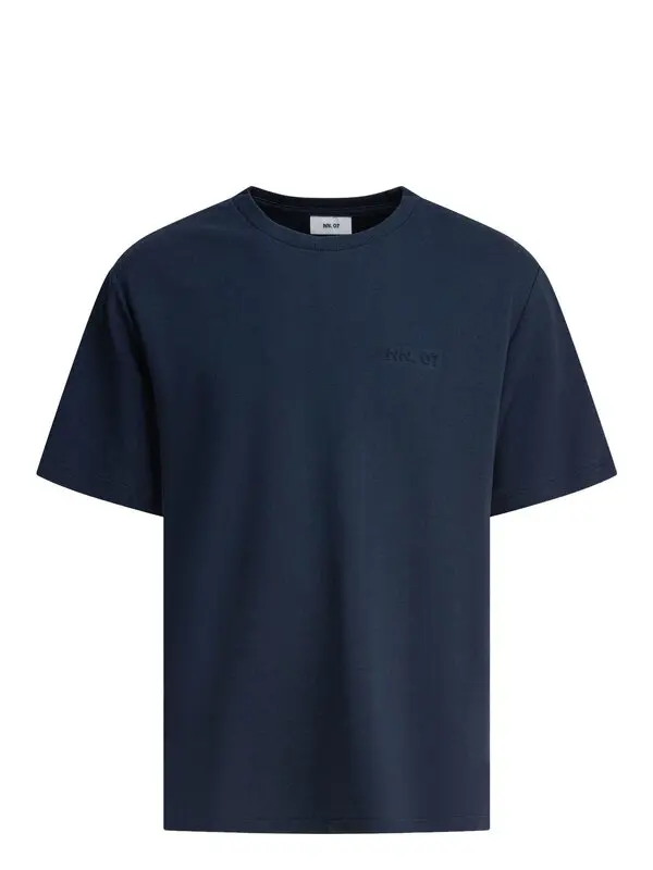 NN.07 Nat T-shirt - Blue