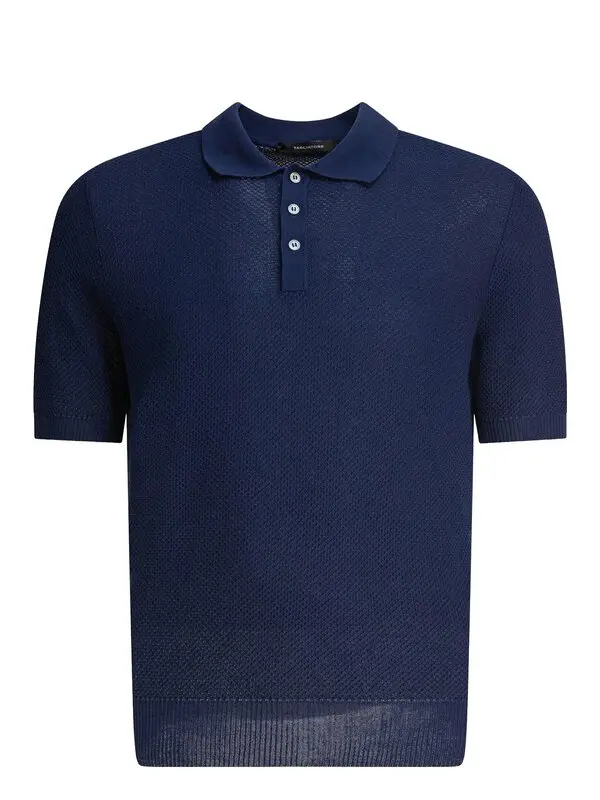 Tagliatore Polo Shirt - Blue