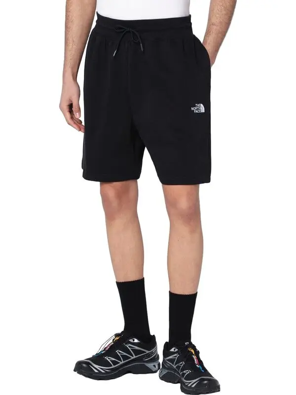 The North Face Cotton-blend Logo Shorts - Light Blue