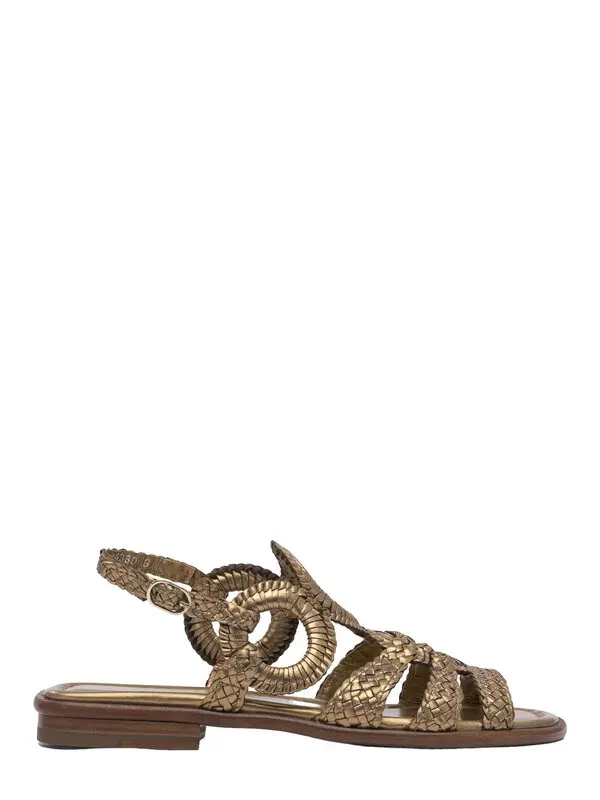 PONS QUINTANA Strappy Sandals - Bronze