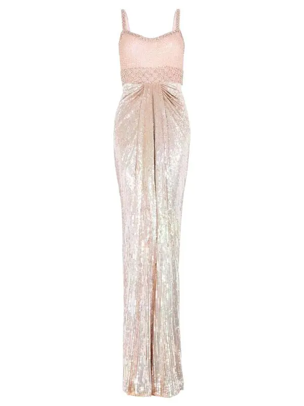 Jenny Packham Only You Maxi Dress - Pink