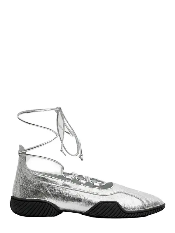 MIISTA Averie Ballet Flats - Silver
