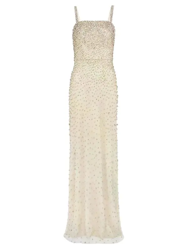 Jenny Packham Cherry Maxi Dress - Neutrals
