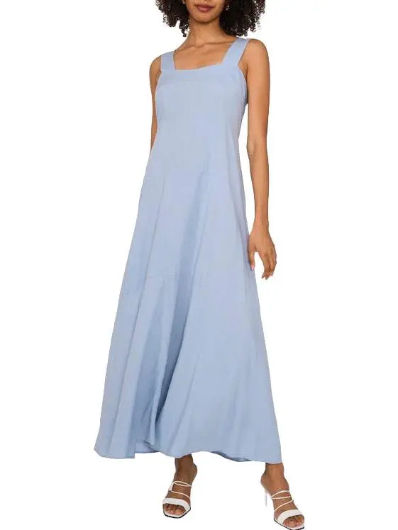 Vince Camuto Tiered Sleeveless Dress - Lake Breeze
