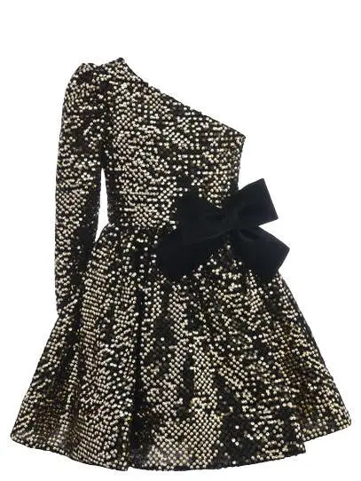 TULLEEN Zoria Sequin Dress - Black