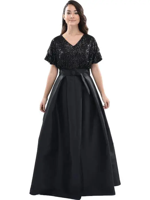 TULLEEN Arcola Maxi Dress - Black