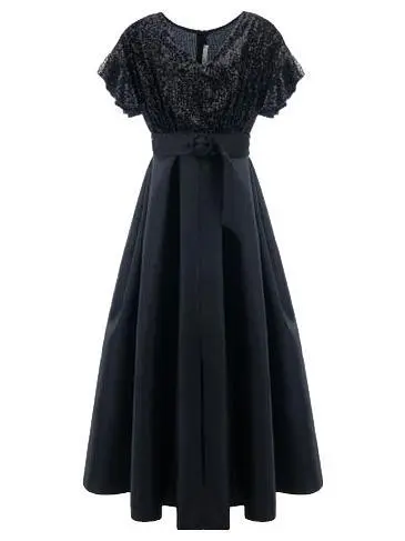 TULLEEN Arcola Maxi Dress - Black